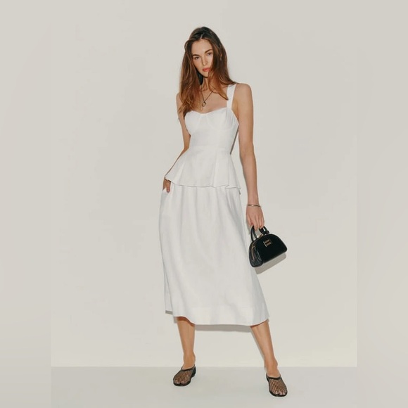 Reformation | Skirts | Nwt Reformation Misty Linen Two Piece Set In ...